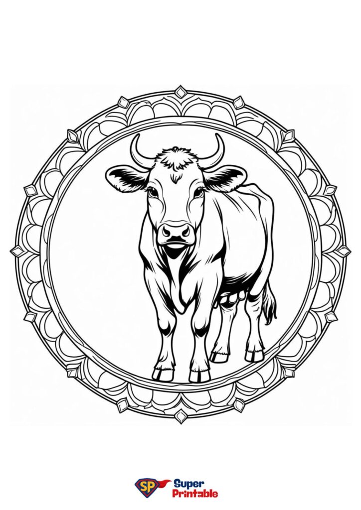 12 Pet Animal Mandalas Coloring Pages to Print and Enjoy