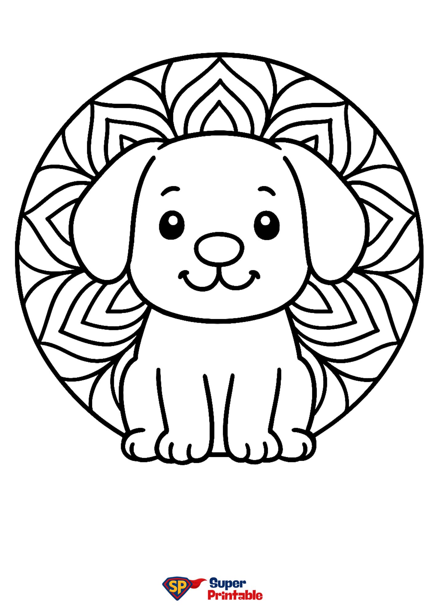 12 Pet Animal Mandalas Coloring Pages to Print and Enjoy