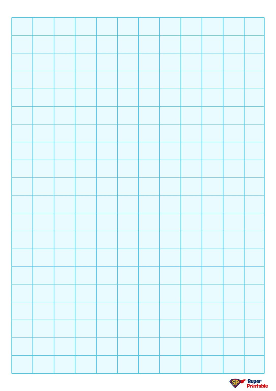 10 Free Squared Paper Printable - SuperPrintable