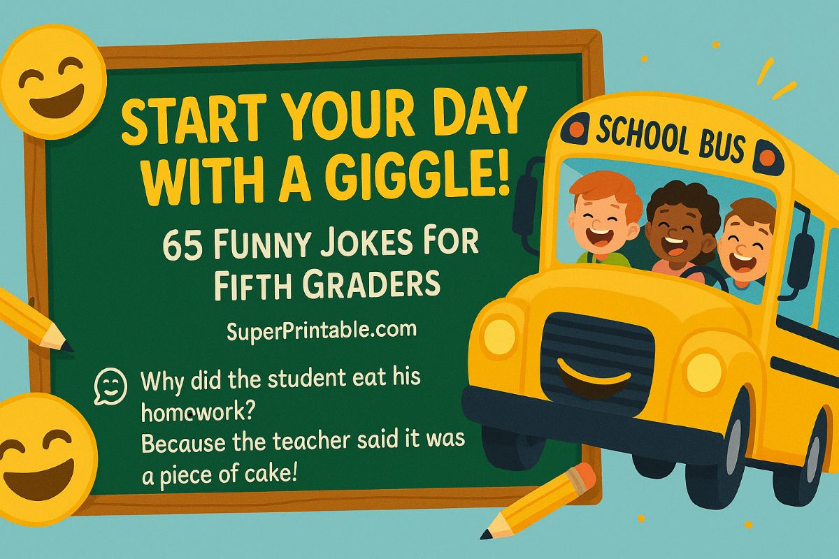 65 Funny Fifth Grade Jokes to Start the Day