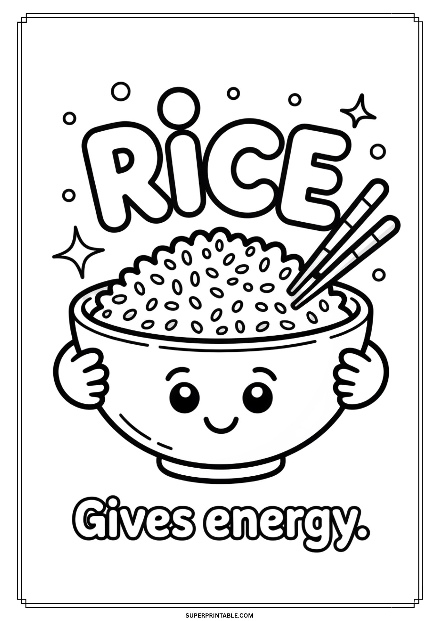 20+ Healthy Foods Coloring Sheets for Kids