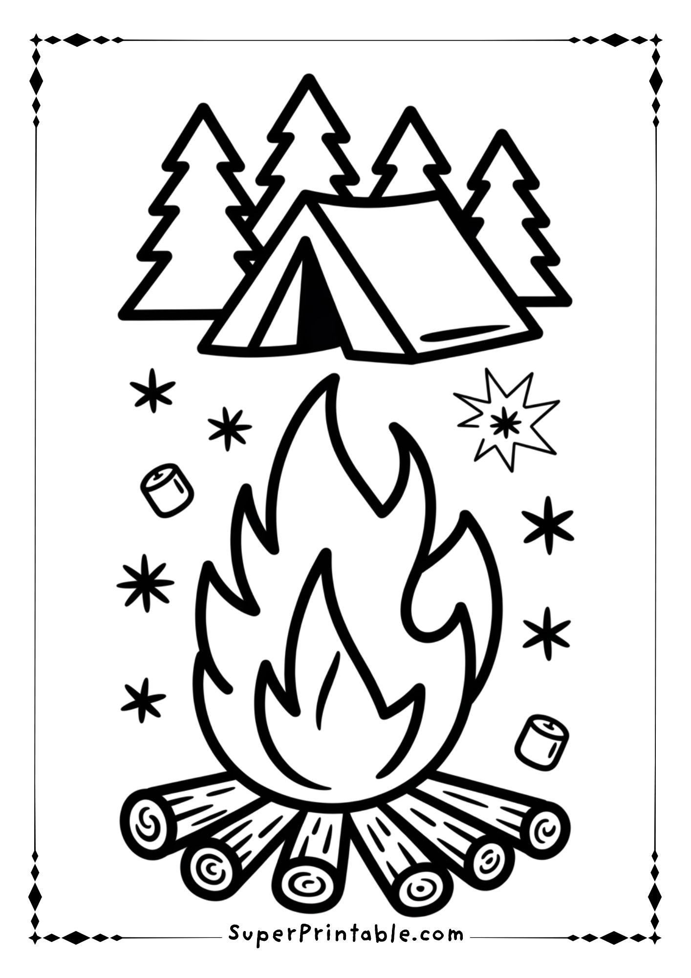 20 Kid-Friendly Hidden Object Coloring Pages