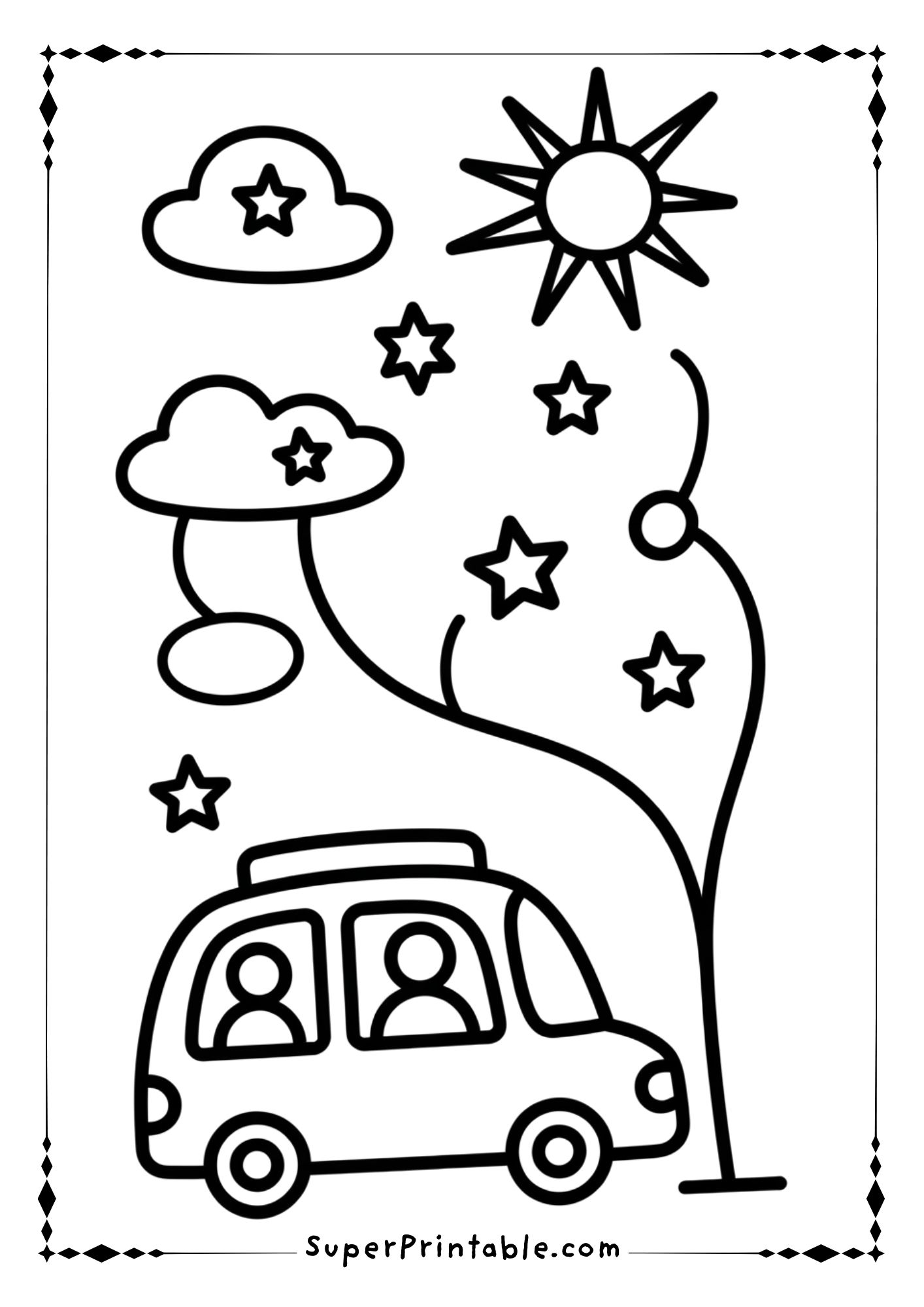 20 Kid-Friendly Hidden Object Coloring Pages