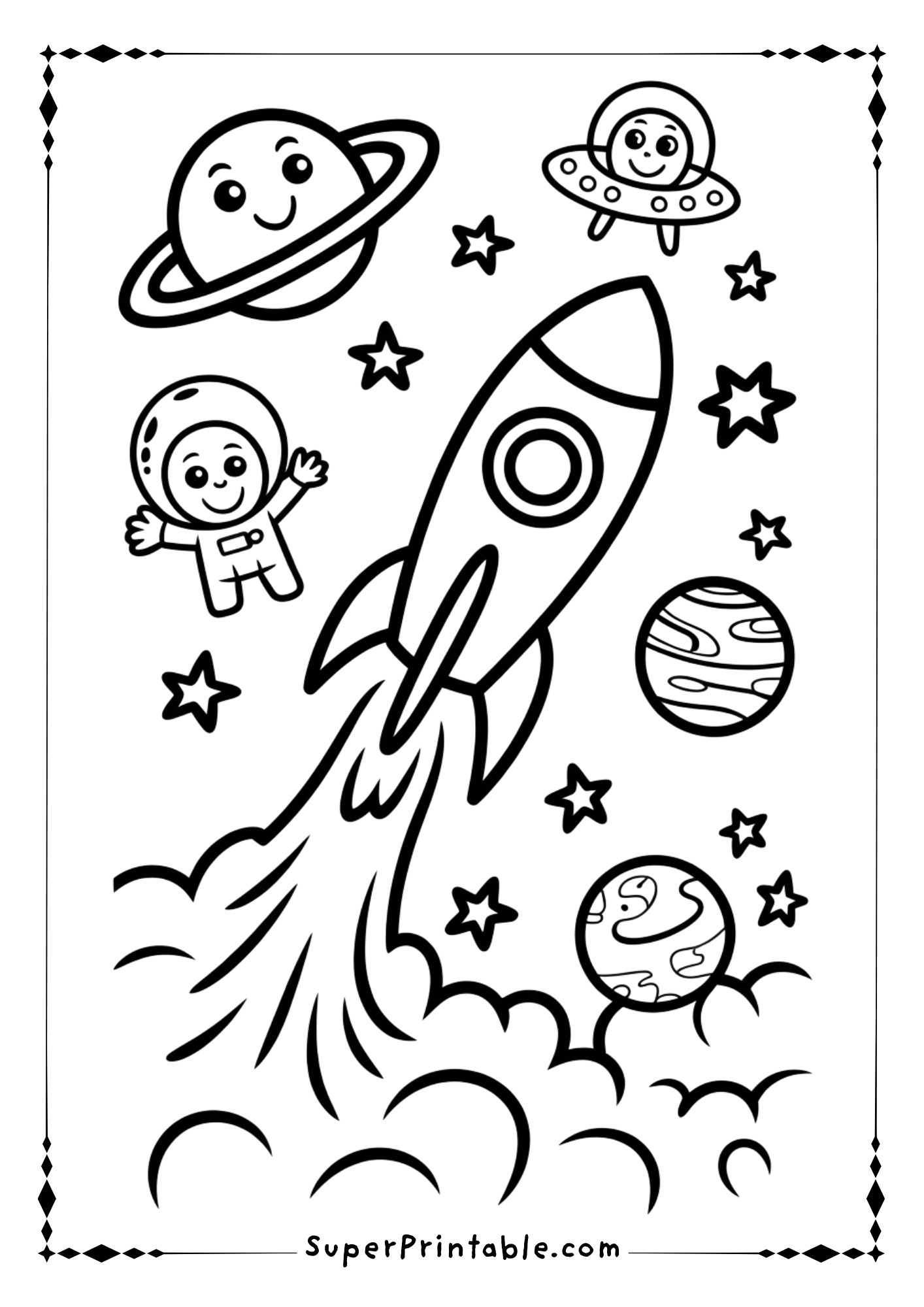 20 Kid-Friendly Hidden Object Coloring Pages