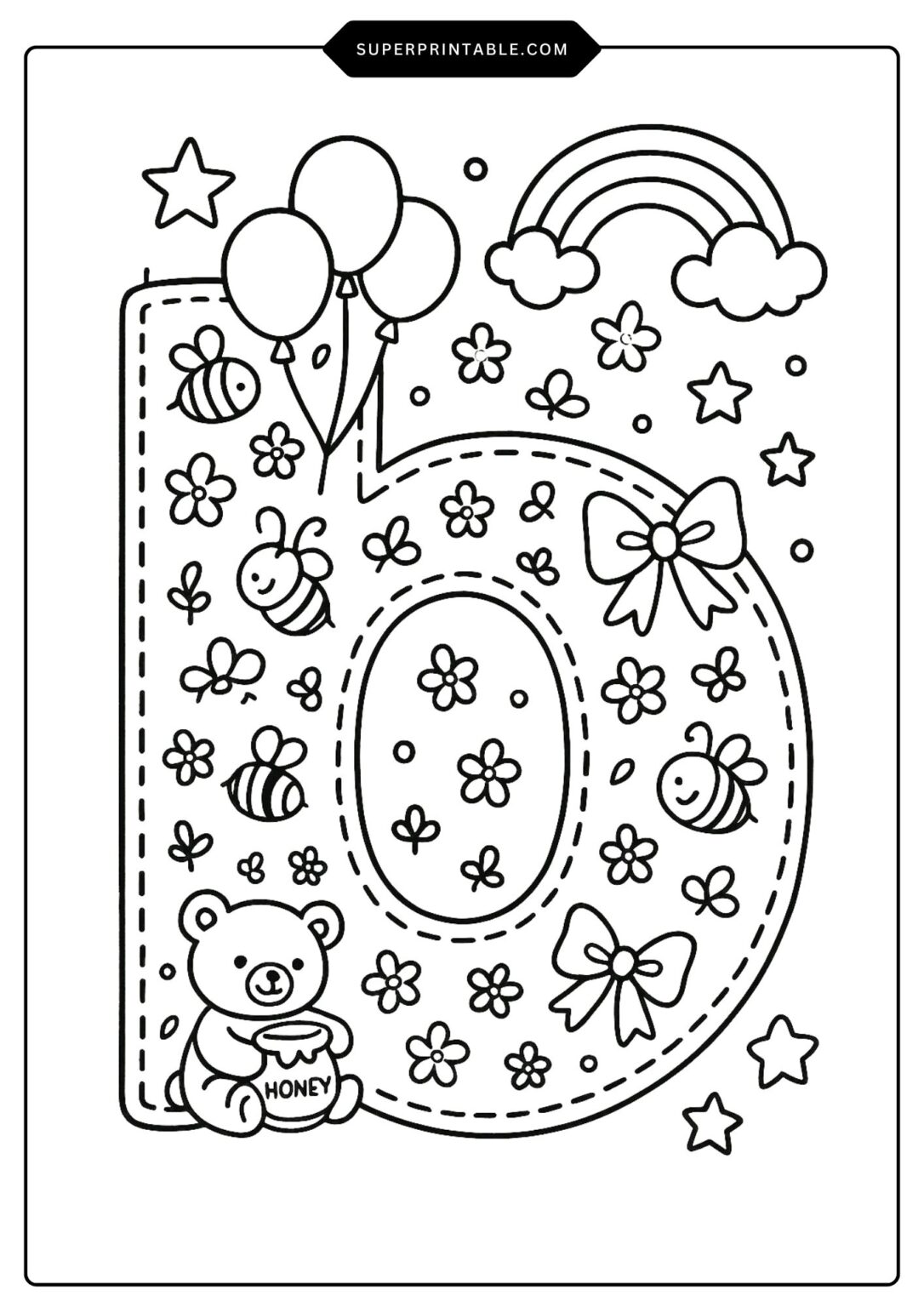 30 Letter B Coloring Pages (Free PDF Printables)