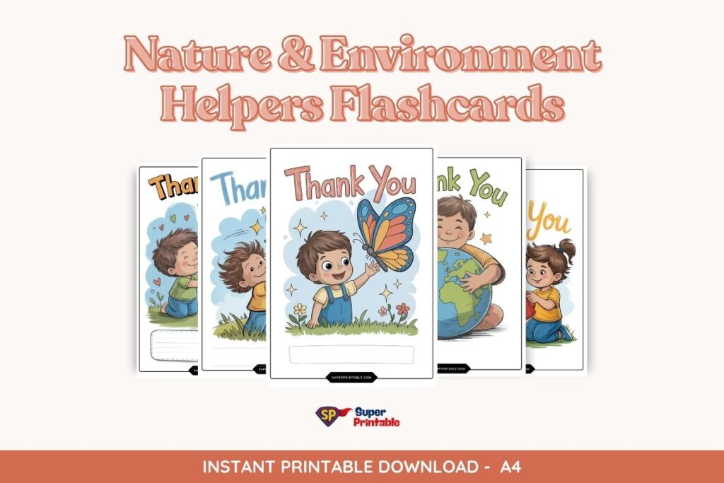 10+ Nature & Environment Helpers Flashcards | Free PDF