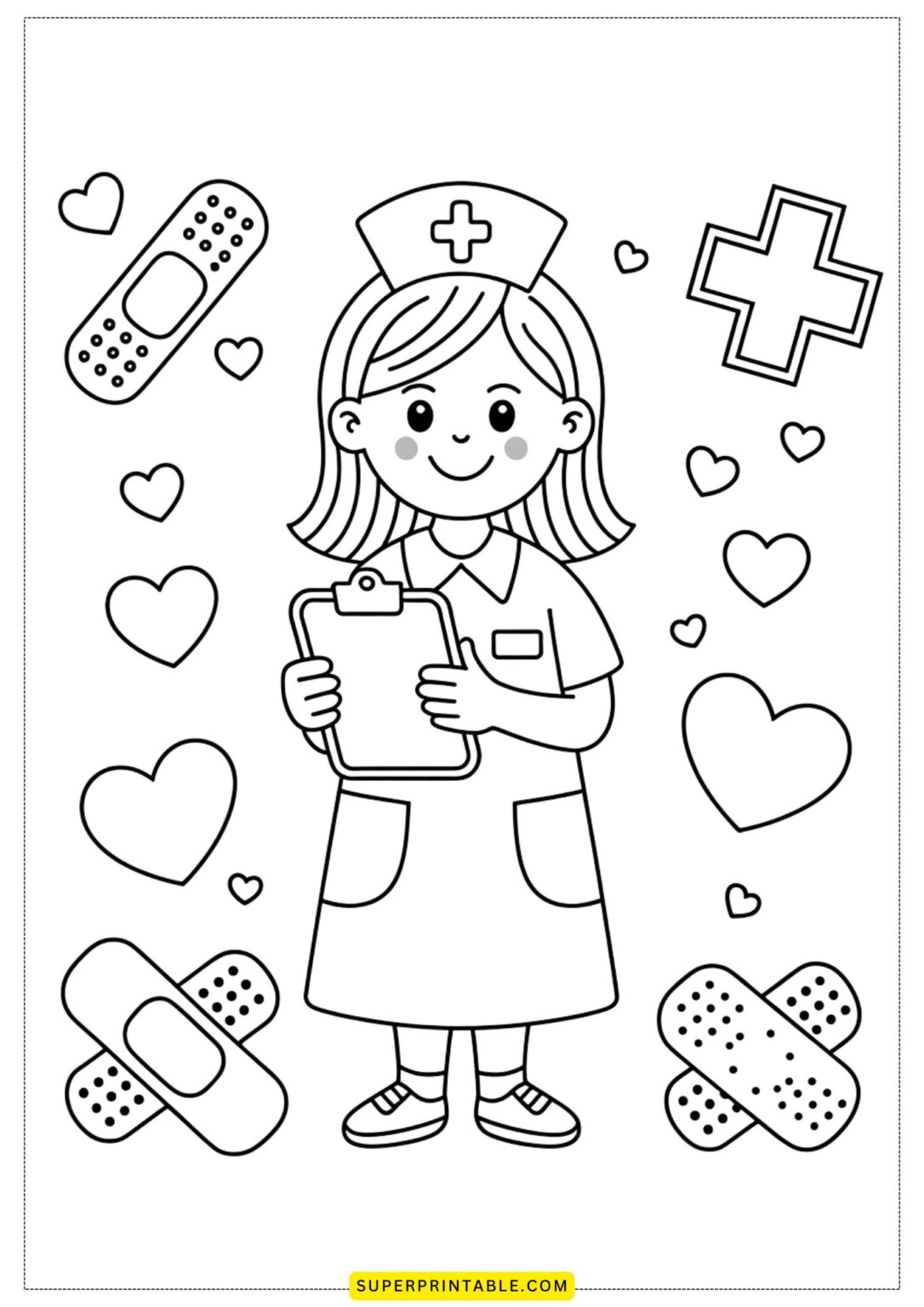 30+ Community Professions Coloring Pages | Free PDF Printables