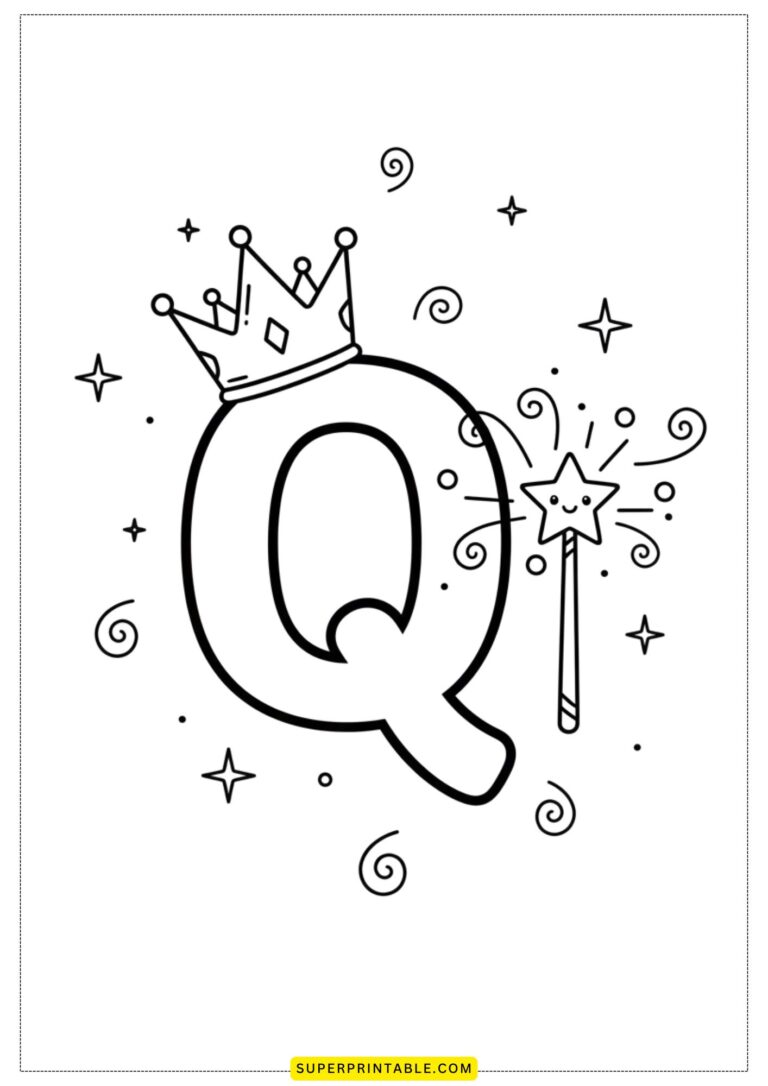 Halloween Alphabet Coloring Pages | Free PDF Printables