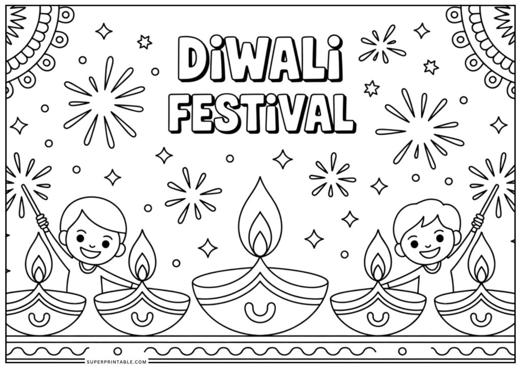 10+ October Special Days Coloring Pages | Free PDF Printables