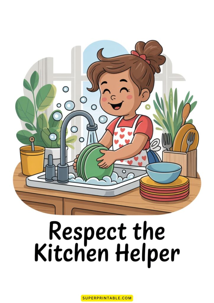 10 Respect House Helpers Flash Cards | Free PDF Printables