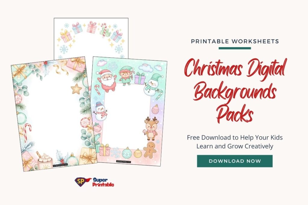 25+ Christmas Digital Backgrounds Packs Vol.1