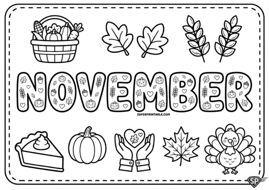 Premium Months of the Year Coloring Pages (Free PDF Printables)