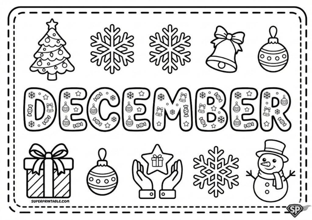 Premium Months of the Year Coloring Pages (Free PDF Printables)