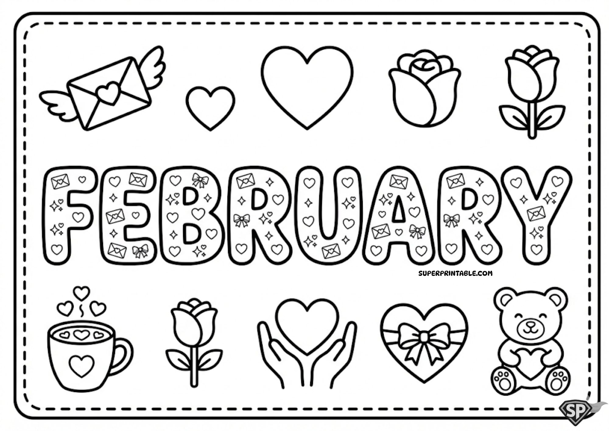 Premium Months of the Year Coloring Pages (Free PDF Printables)