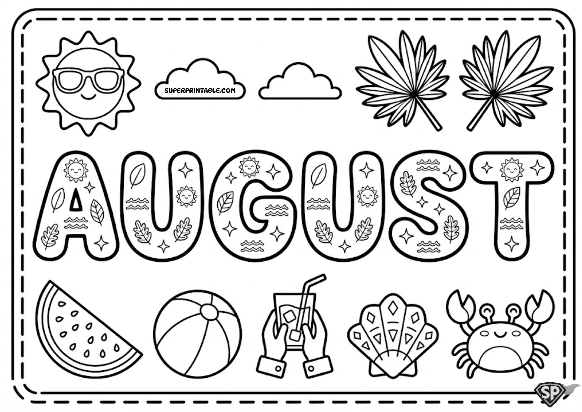 Premium Months of the Year Coloring Pages (Free PDF Printables)