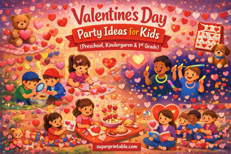 10 Valentine’s Day Party Ideas for Kids (Preschool & Kindergarten)