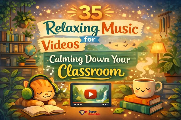 35 Relaxing Music Videos for Calming Down Your Classroom