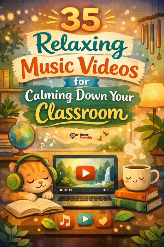 35 Relaxing Music Videos for Calming Down Your Classroom