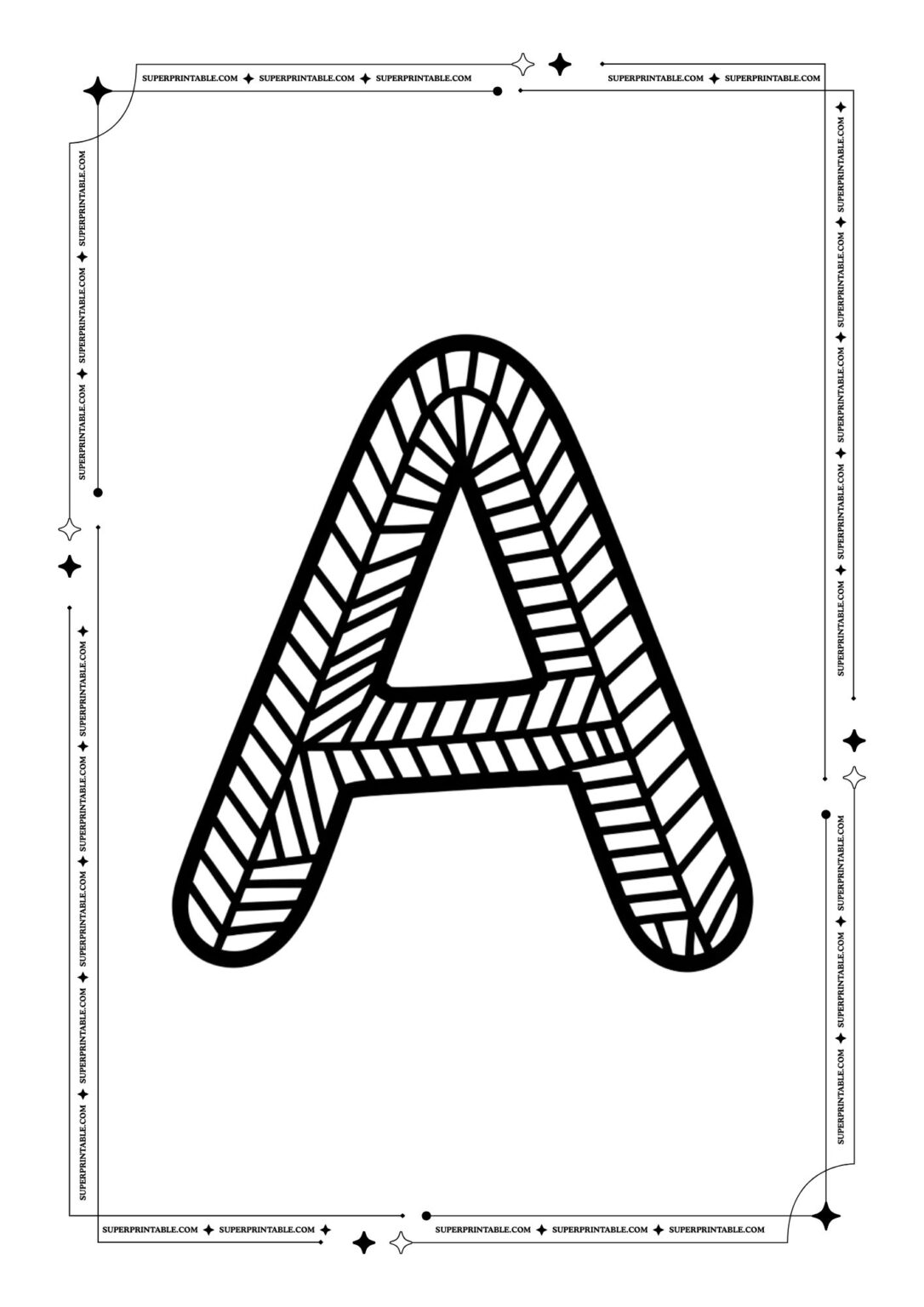Little Artist Alphabet Coloring Pages (Free PDF Printables)
