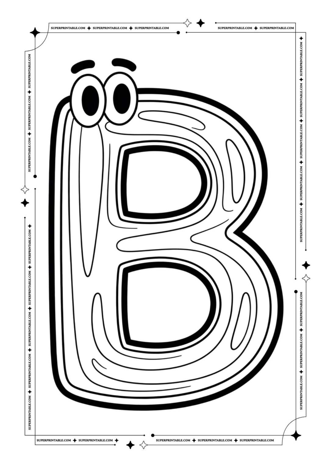 Mr. Woody Alphabet Coloring Pages (Free PDF Printables)