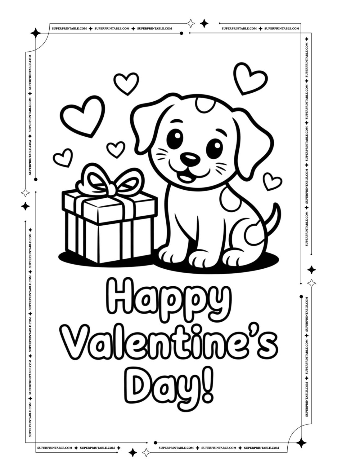 20 Adorable Valentines Coloring Pages (Free PDF Printables)