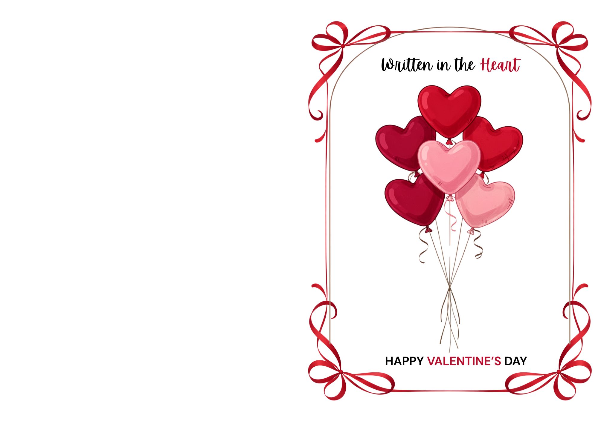 Cute Valentines Day Folded Cards (Free PDF Printables)