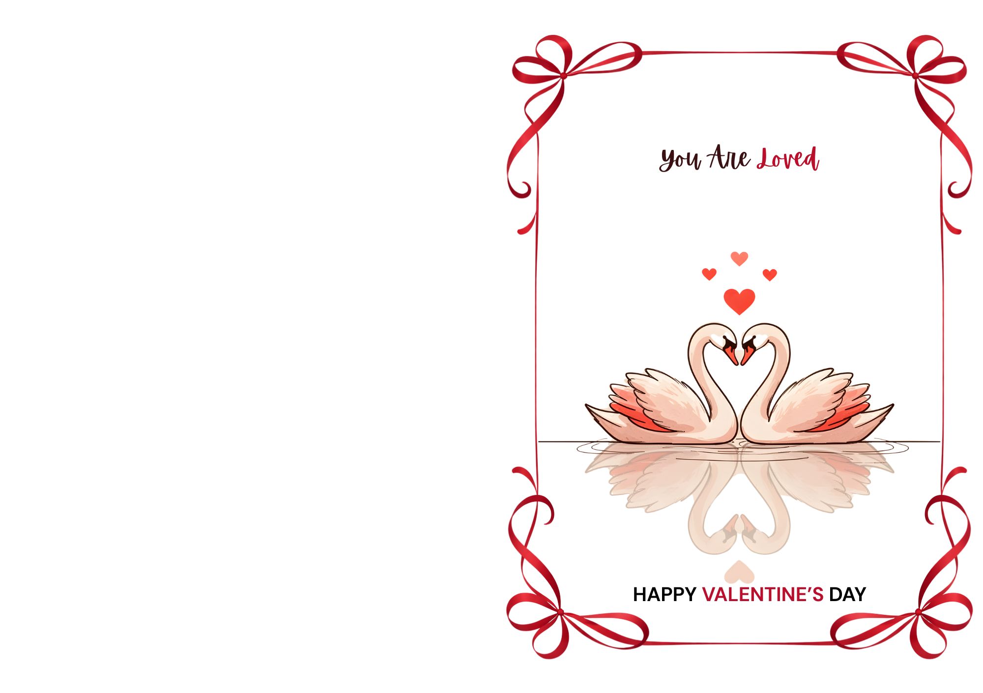 Cute Valentines Day Folded Cards (Free PDF Printables)