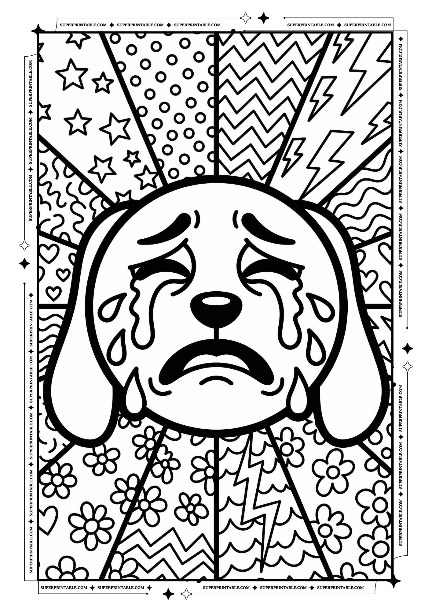 12+ Dog Pop Art Coloring Pages For Kids & Adults (Free PDF)