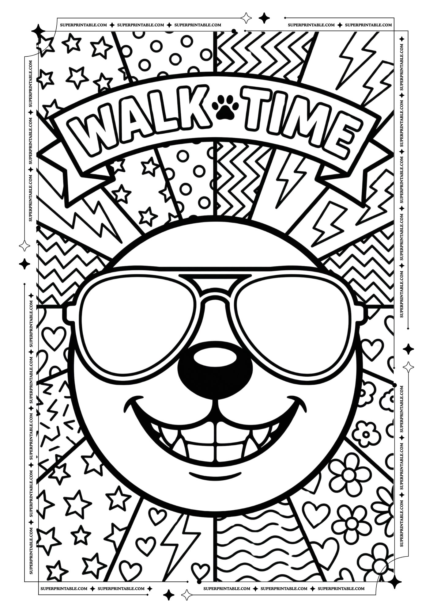 12+ Dog Pop Art Coloring Pages For Kids & Adults (Free PDF)