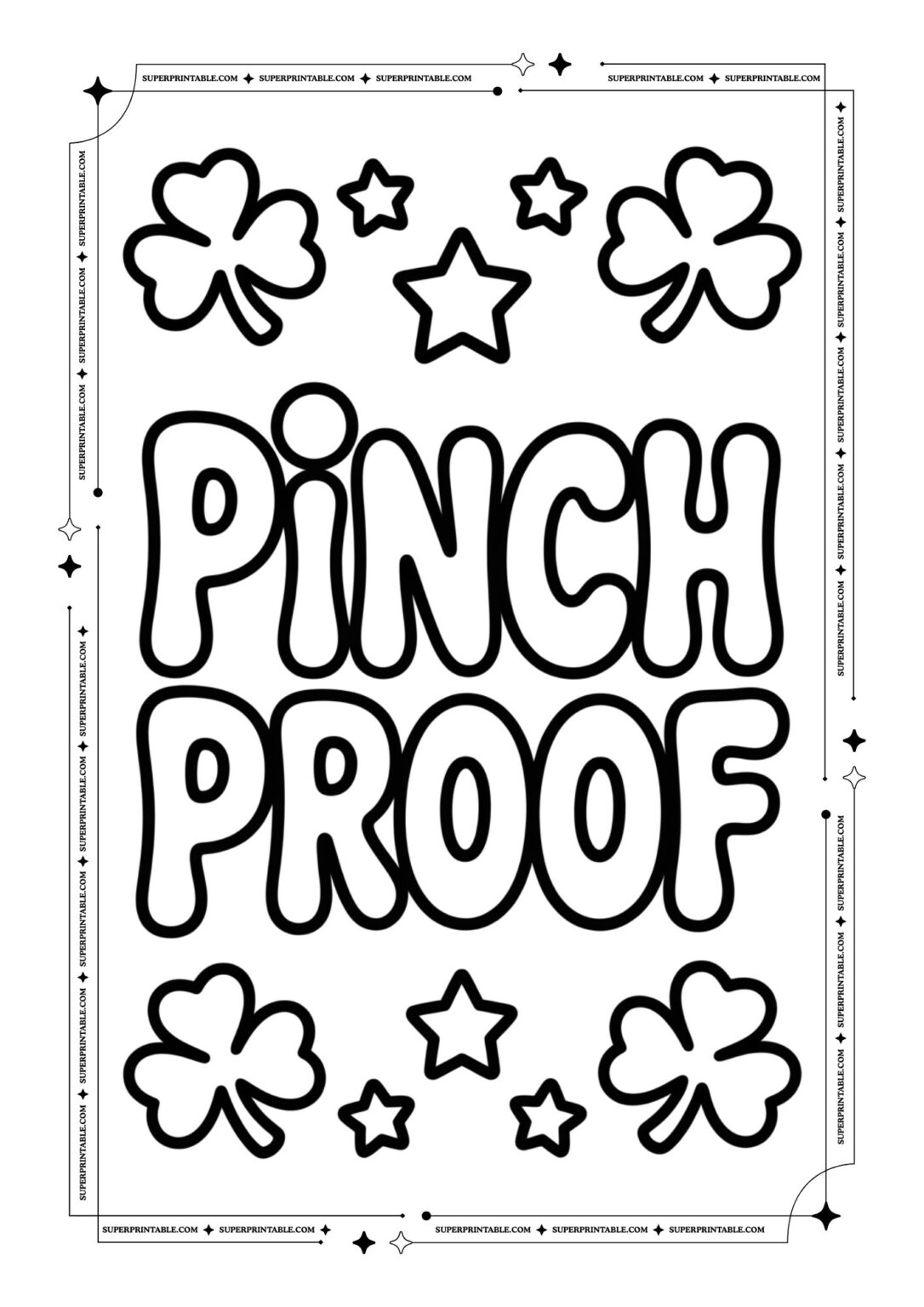 20 Easy St. Patrick's Day Coloring Pages (Free PDF Printables)