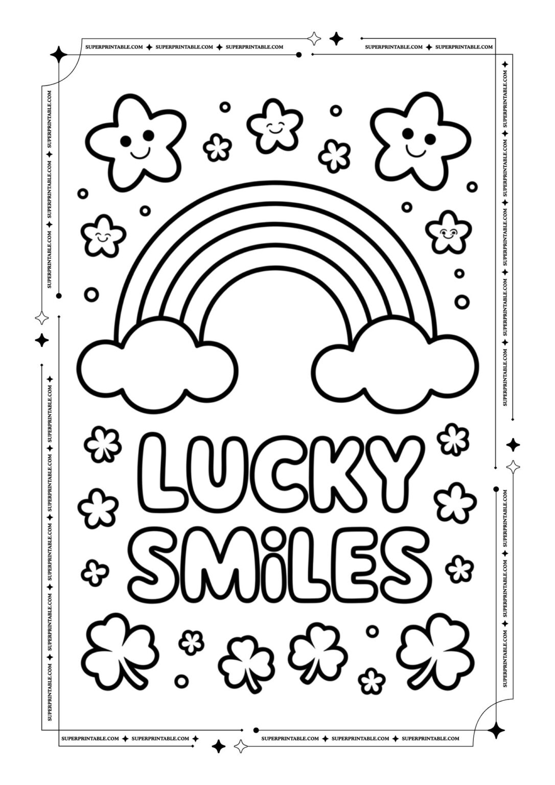 20 Easy St. Patrick's Day Coloring Pages (Free PDF Printables)