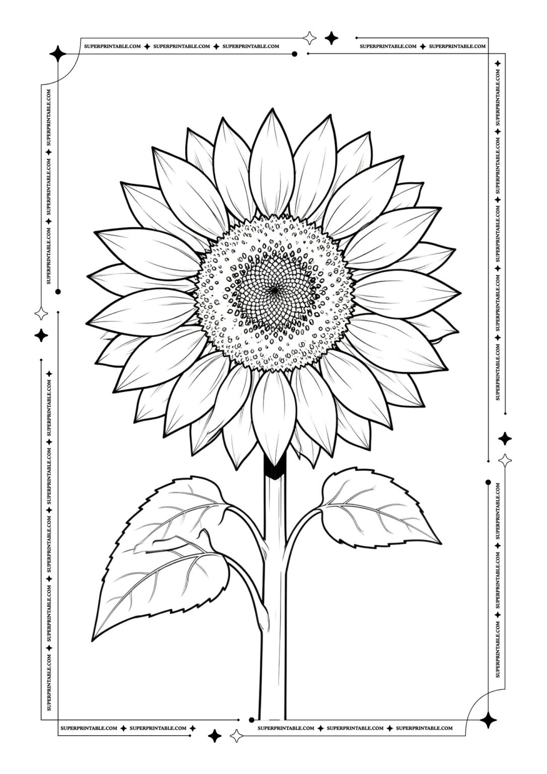 12+ Flowers Garden Coloring Pages (Free PDF Printables)