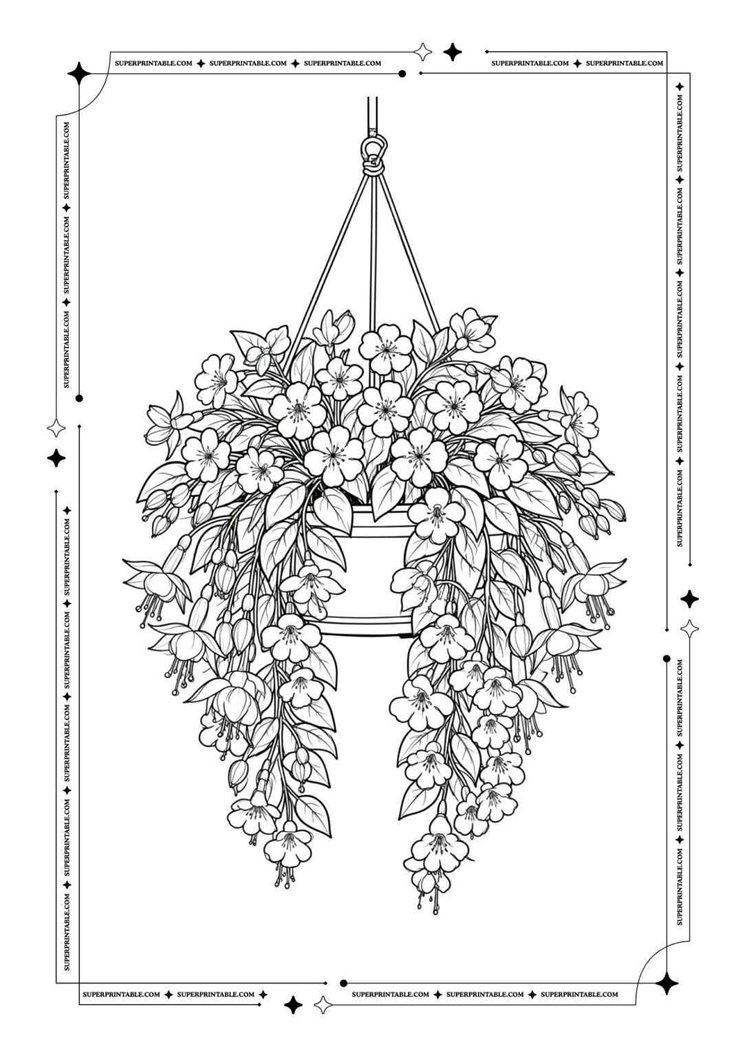 12+ Flowers Garden Coloring Pages (Free PDF Printables)