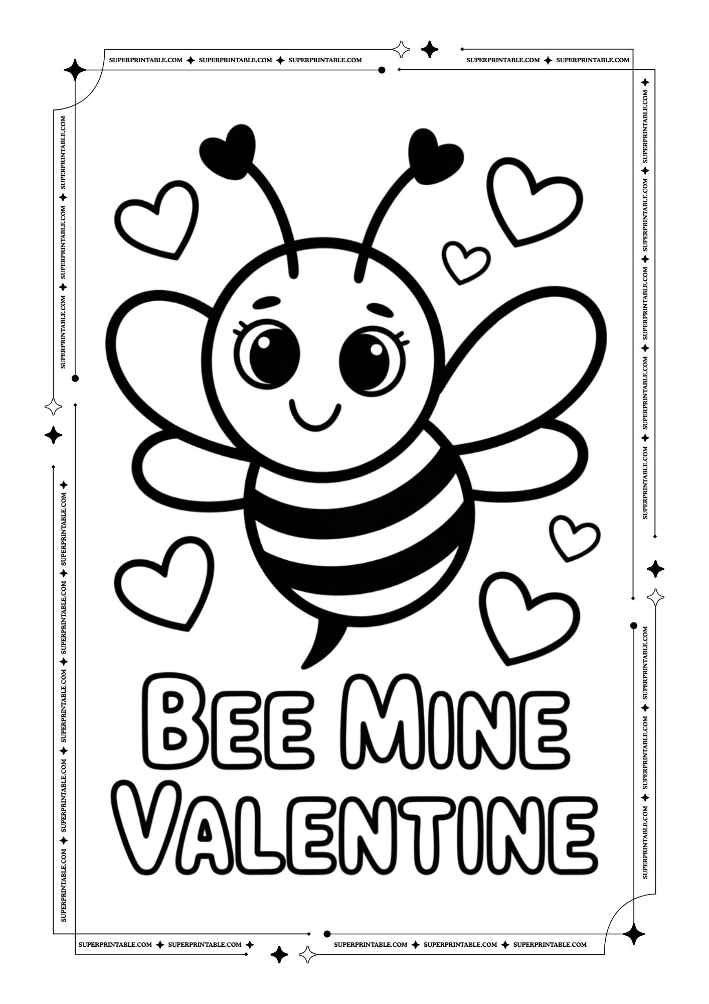 15+ Funny Valentines Puns Coloring Pages (Free PDF Printables)