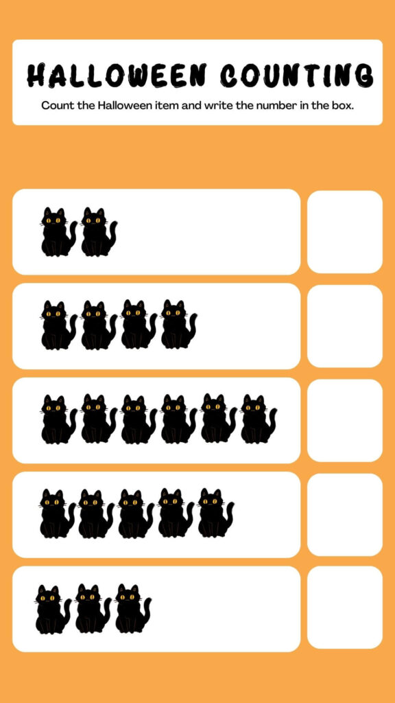 7 Simple Halloween Counting Activities for Learning - SuperPrintable