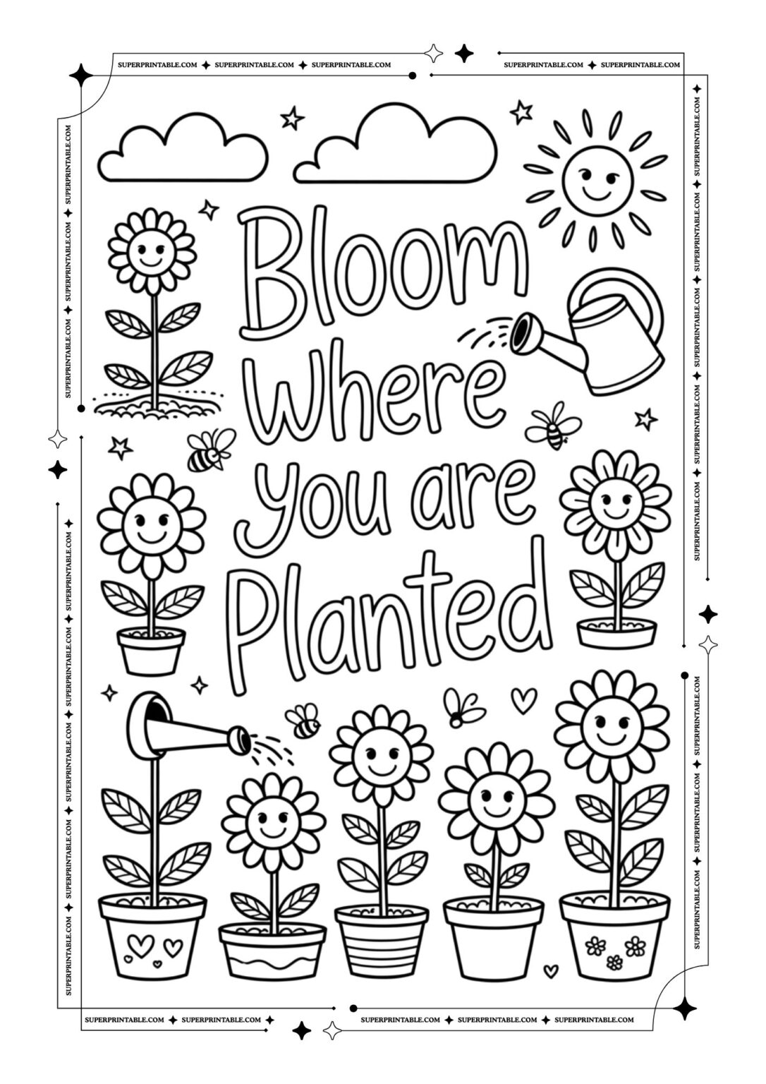 25+ Hello March Coloring Pages For Adults (Free PDF Printables)