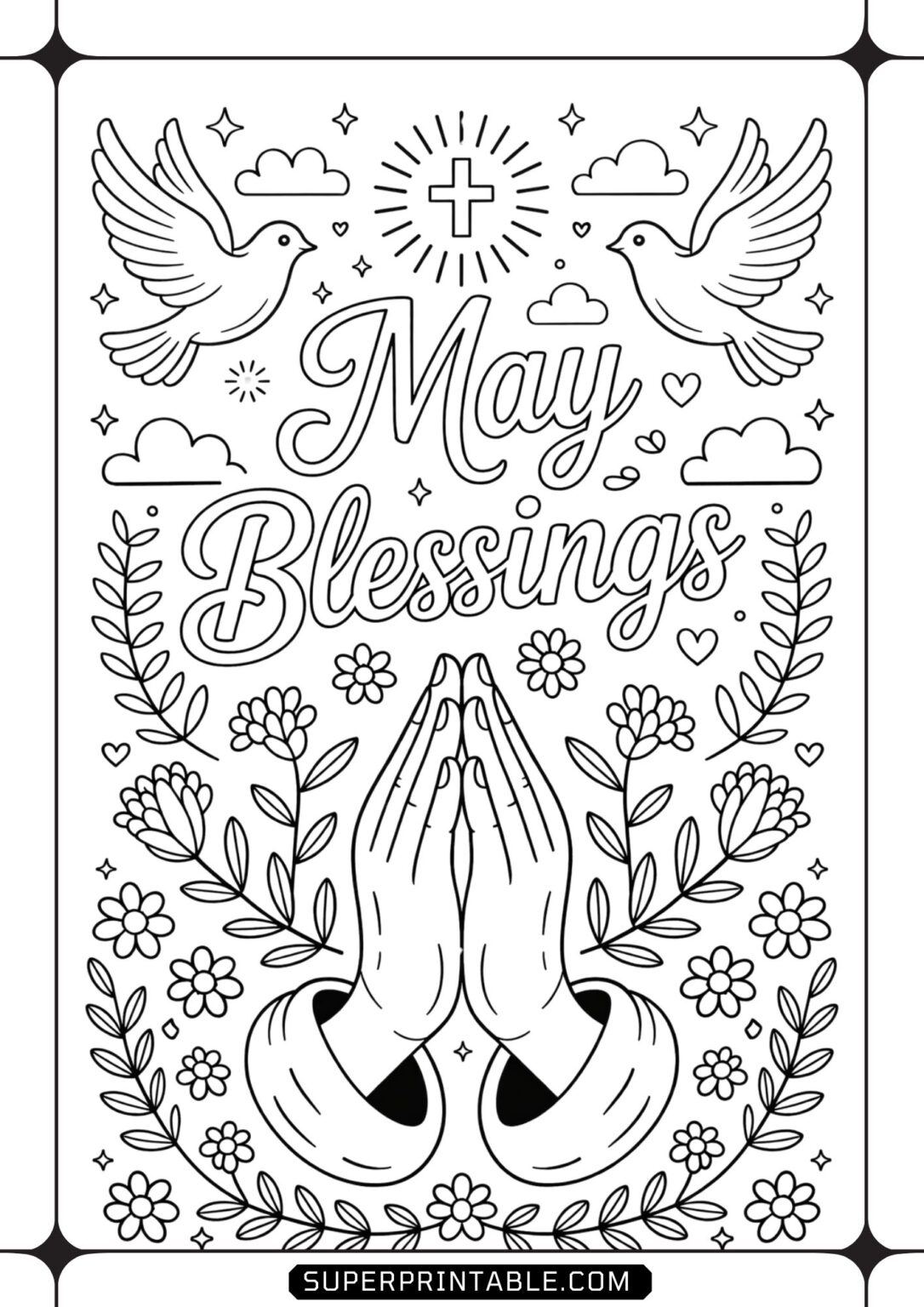 20 Hello May Coloring Pages (Free PDF Printables)