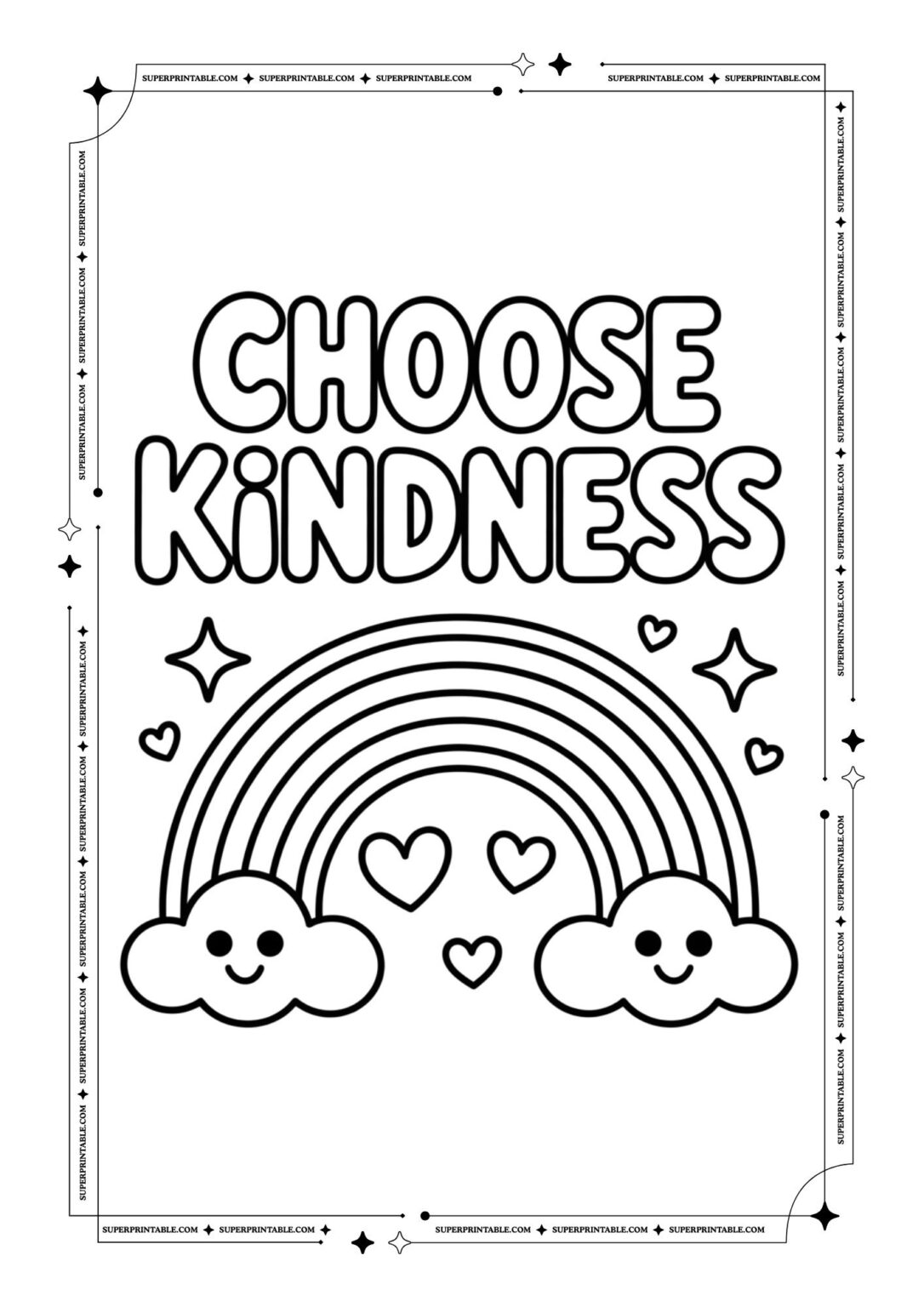 20+ Positive Coloring Pages (Free PDF Printables)