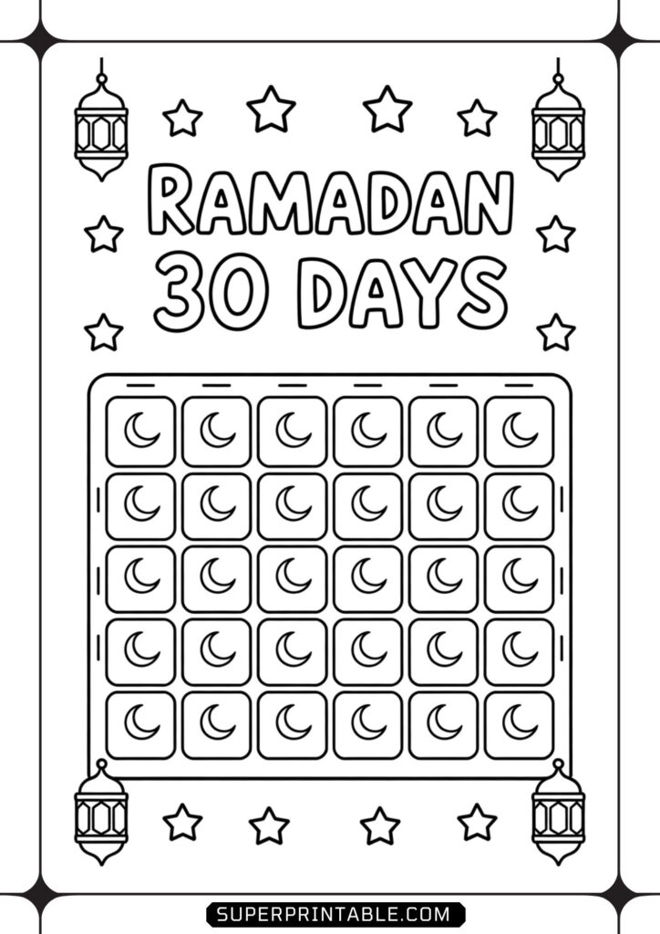 20 Ramadan Kareem Coloring Pages (Free PDF Printables)
