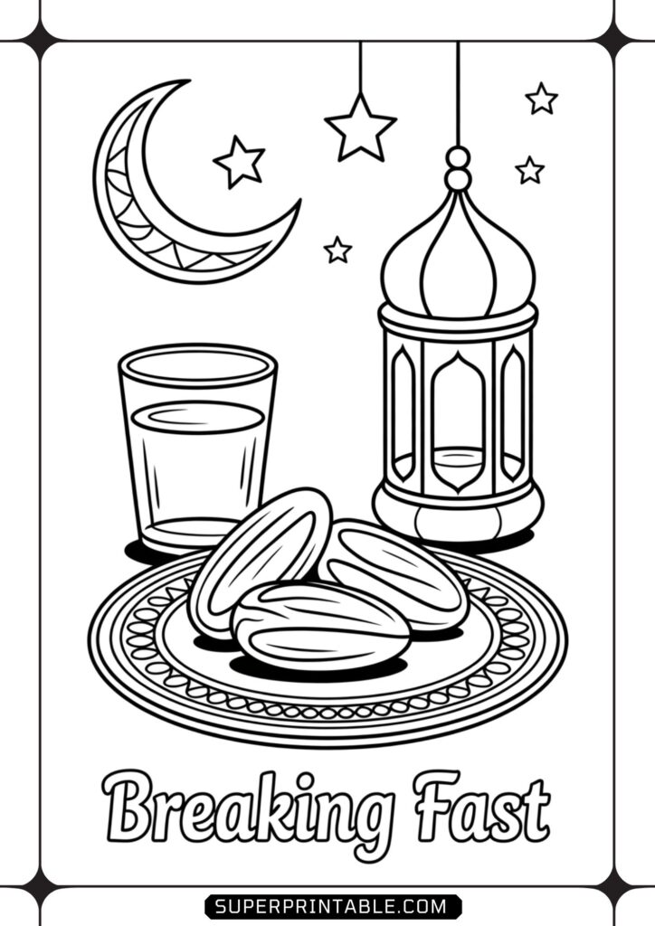 20 Ramadan Kareem Coloring Pages (Free PDF Printables)