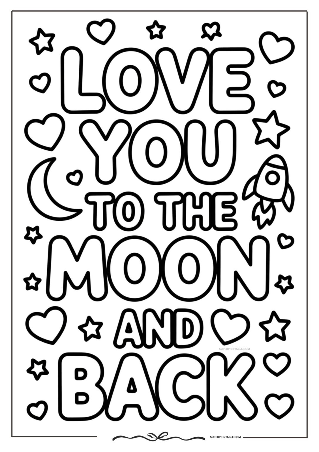 25+ Valentine's Day Coloring Pages for Kids (Free PDF Printables)