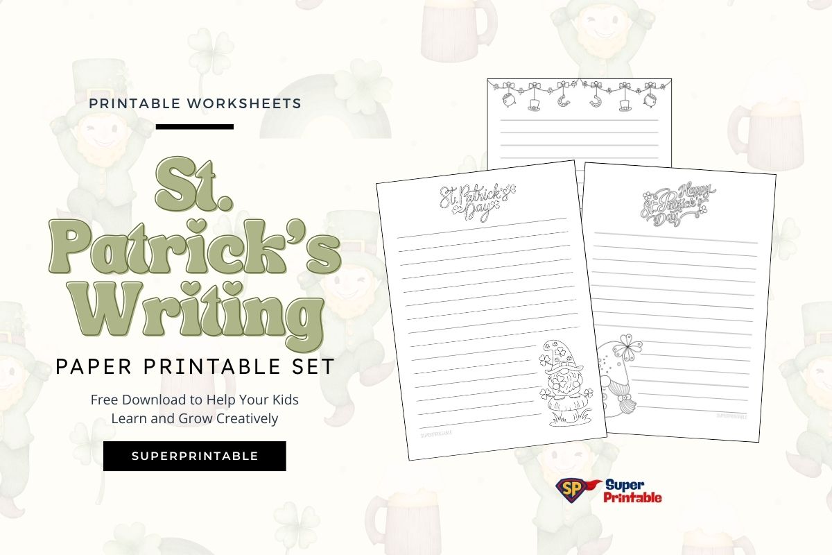 10+ St. Patrick's Writing Paper Printable (Free PDF Printables)