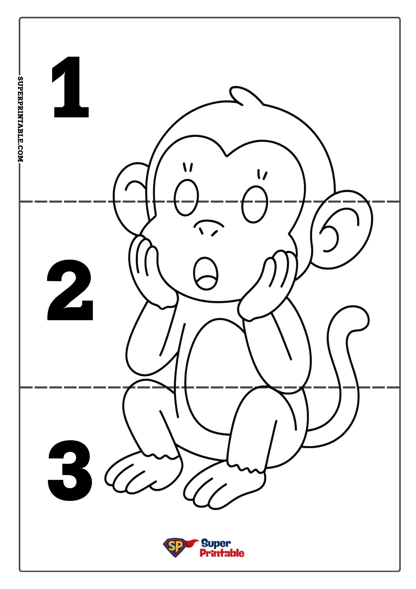 10 Monkey Puzzle Activity (Free PDF Printables)
