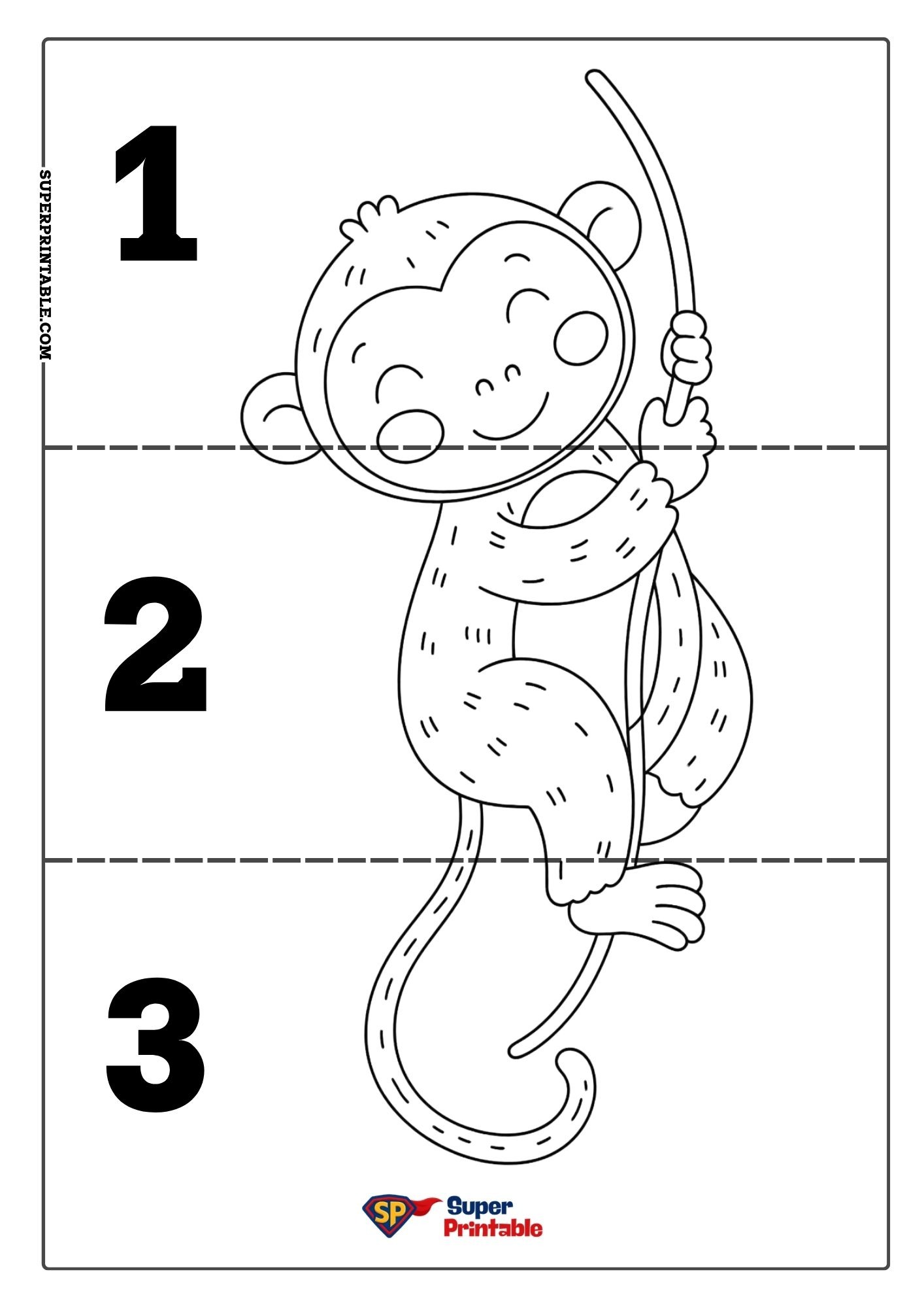 10 Monkey Puzzle Activity (Free PDF Printables)