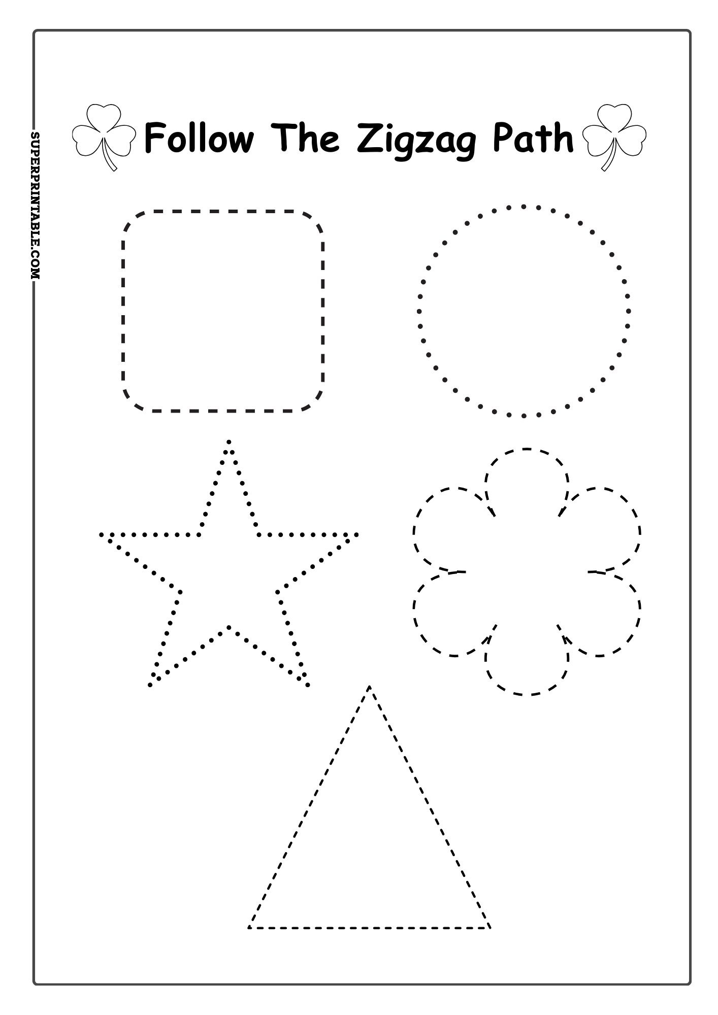 10+ Shamrock Cutting Activity Pack (Free PDF Printables)