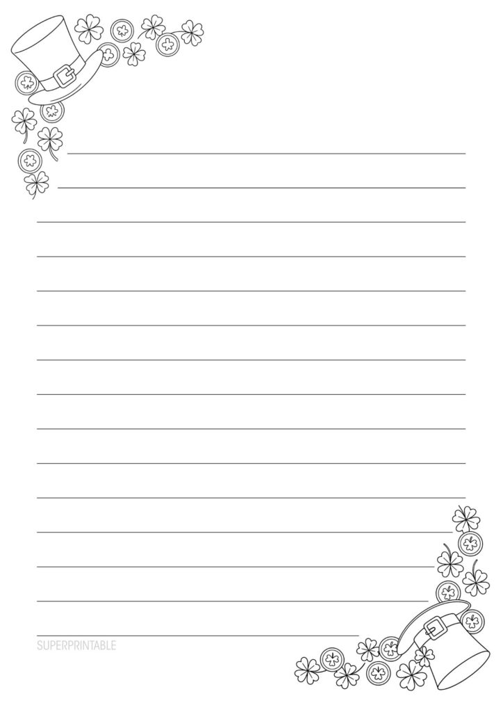 10+ St. Patrick's Writing Paper Printable (Free PDF Printables)
