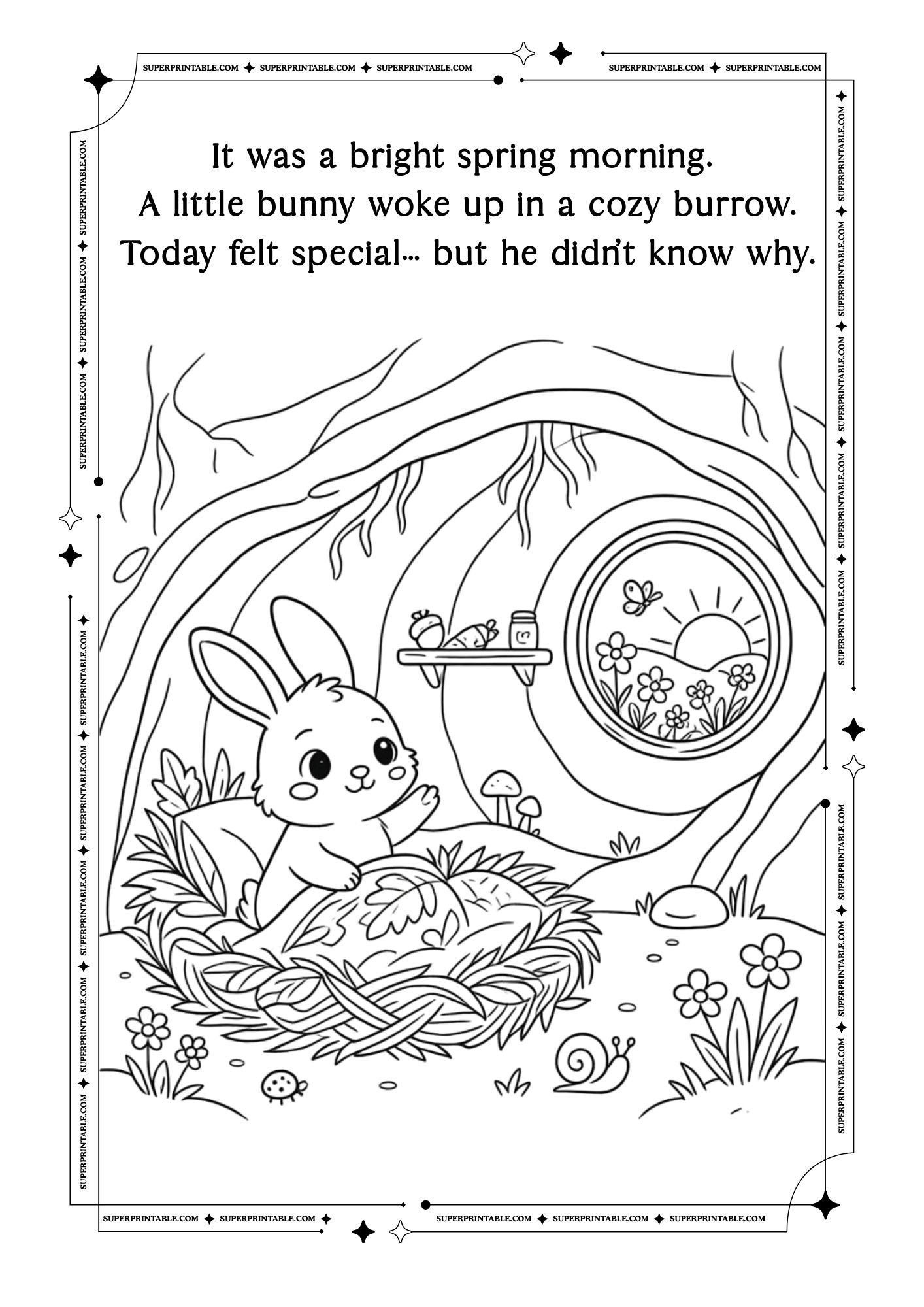 The Little Bunny’s First Easter (Free PDF Printables)