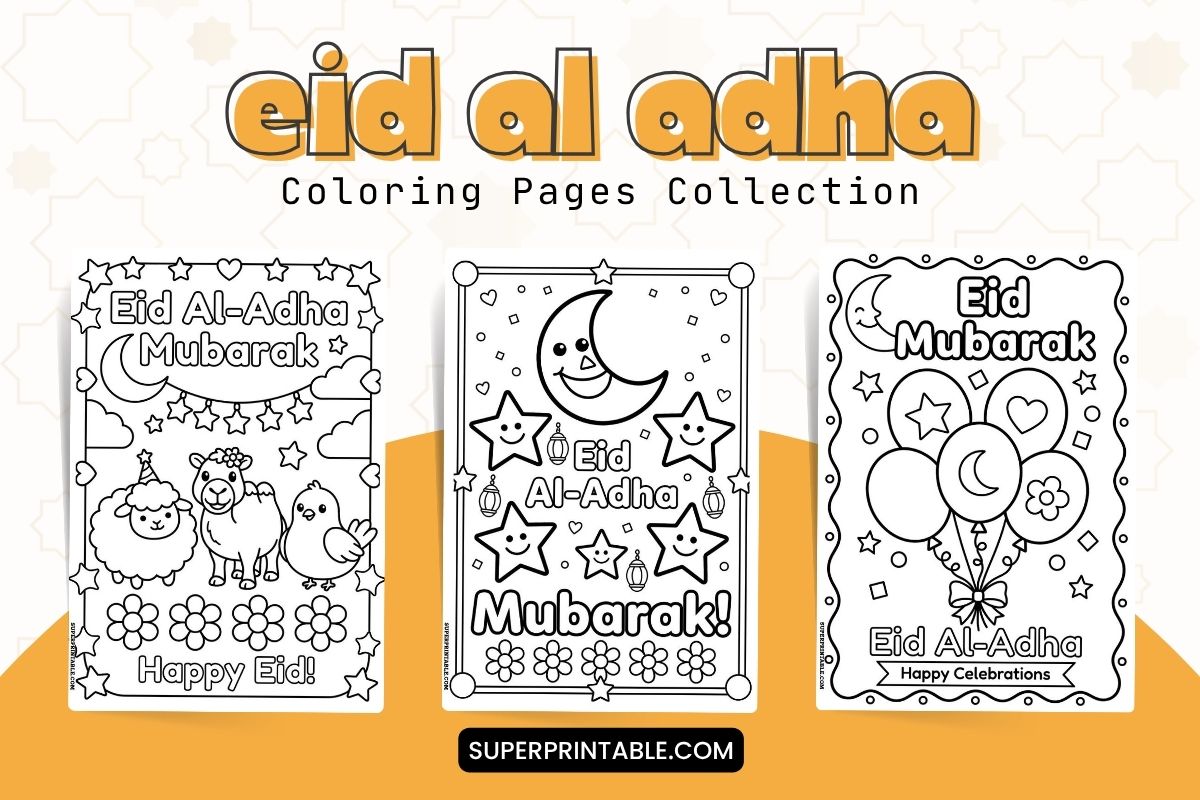 12+ Eid Al Adha Coloring Pages (Free PDF Printables)