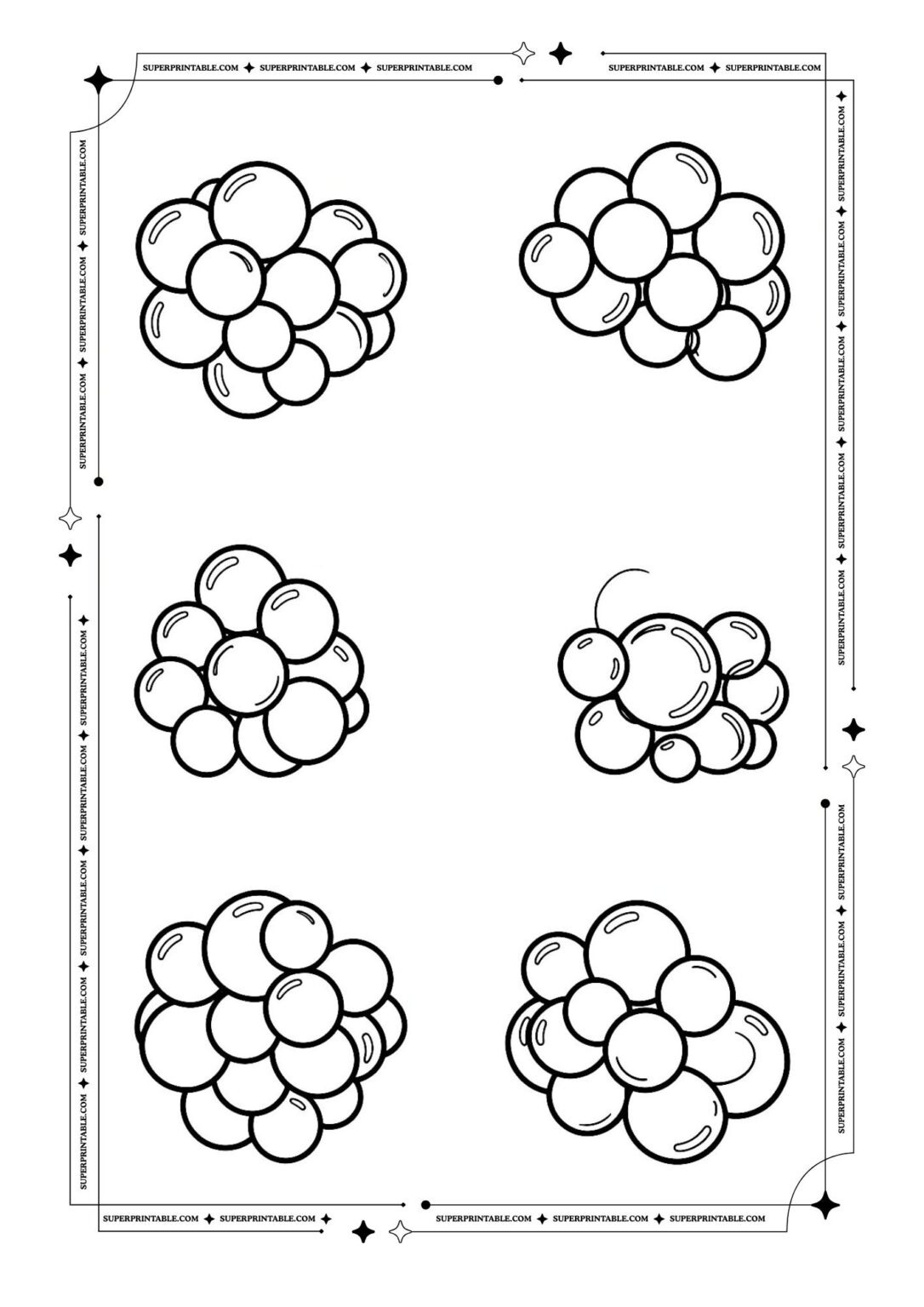 12+ Bubbles Coloring Pages (Free PDF Printables)
