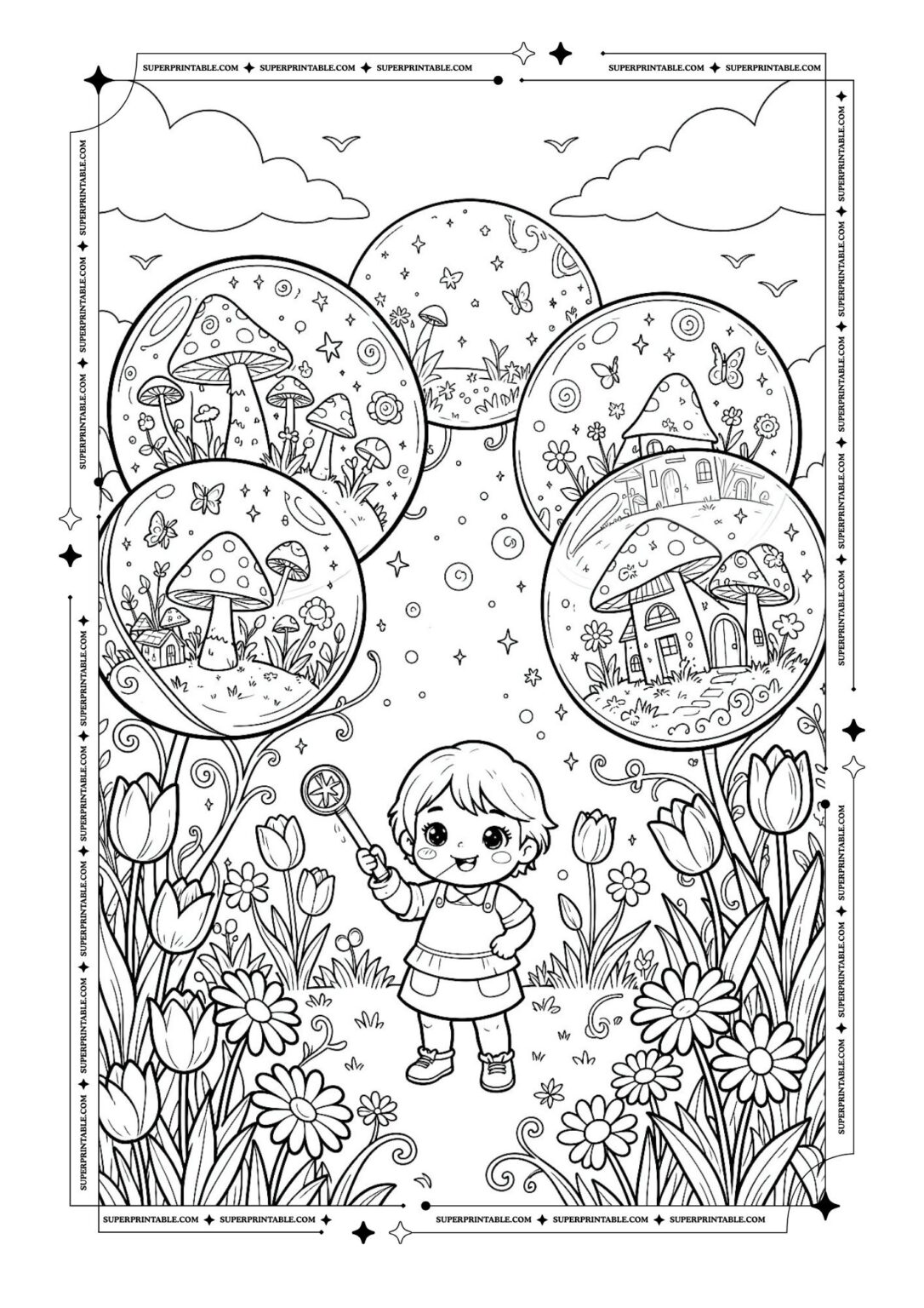 12+ Bubbles Coloring Pages (Free PDF Printables)